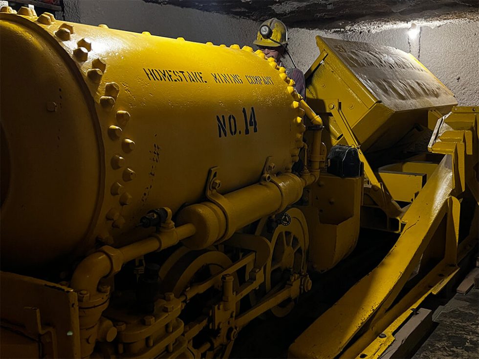 Recreated Underground Tour - Black Hills Mining Museum